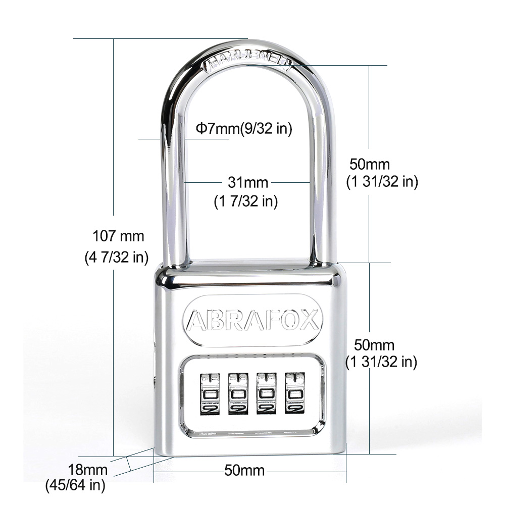 Heavy Duty 4-Digit Personalized Combination Lock - Buy Heavy Duty ...